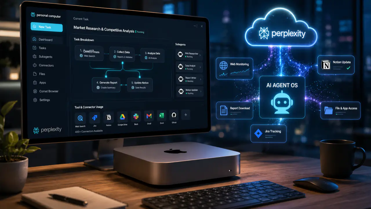 Perplexity開放Personal Computer Mac mini變AI代理人主機 - 網路資訊雜誌